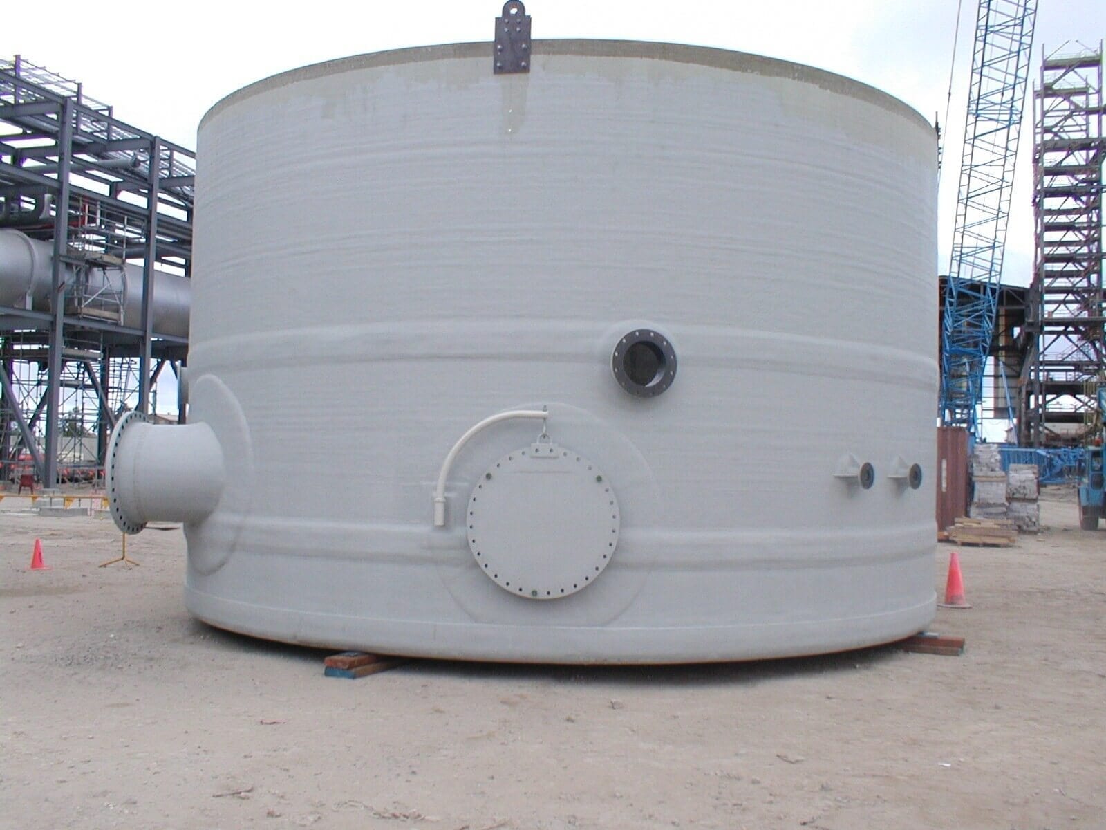FRP Chemical Storage Tanks for Water Treatment: GRP Tank Solutions